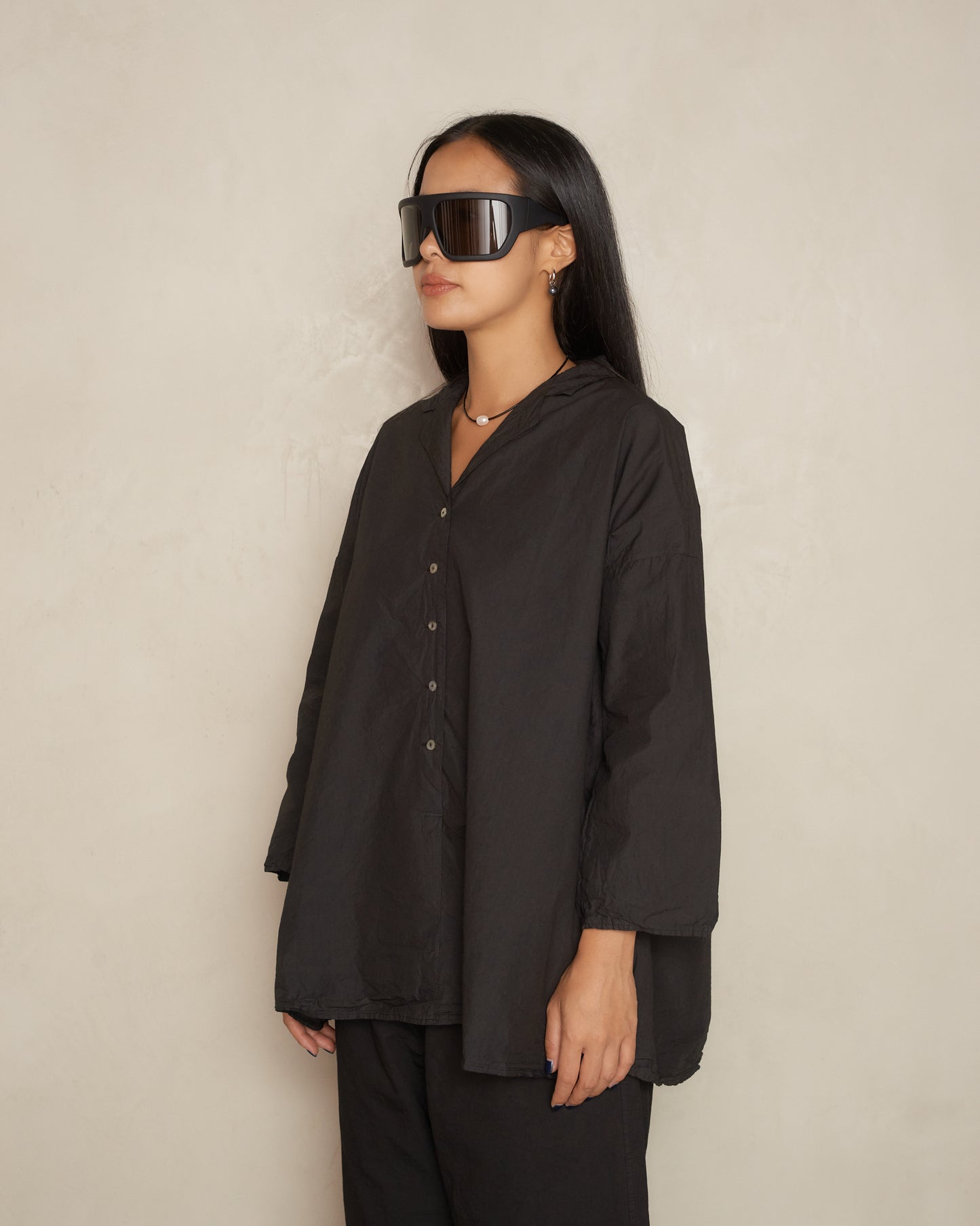 Black Loose Shirt – Dilettante