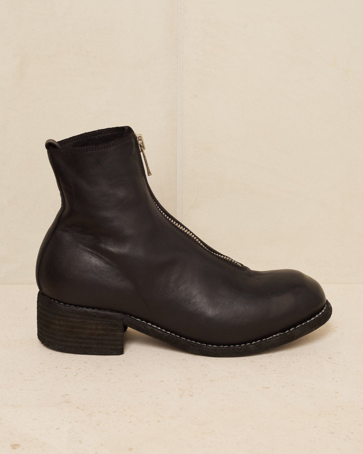 Guidi Black PL1 Front Zip Boots pl1blkt - DILETTANTE – Dilettante