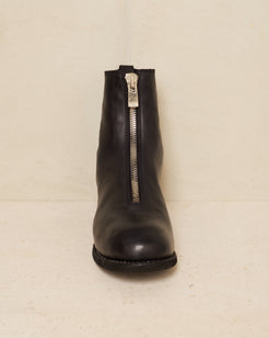 Guidi Black PL1 Front Zip Boots pl1blkt - DILETTANTE – Dilettante