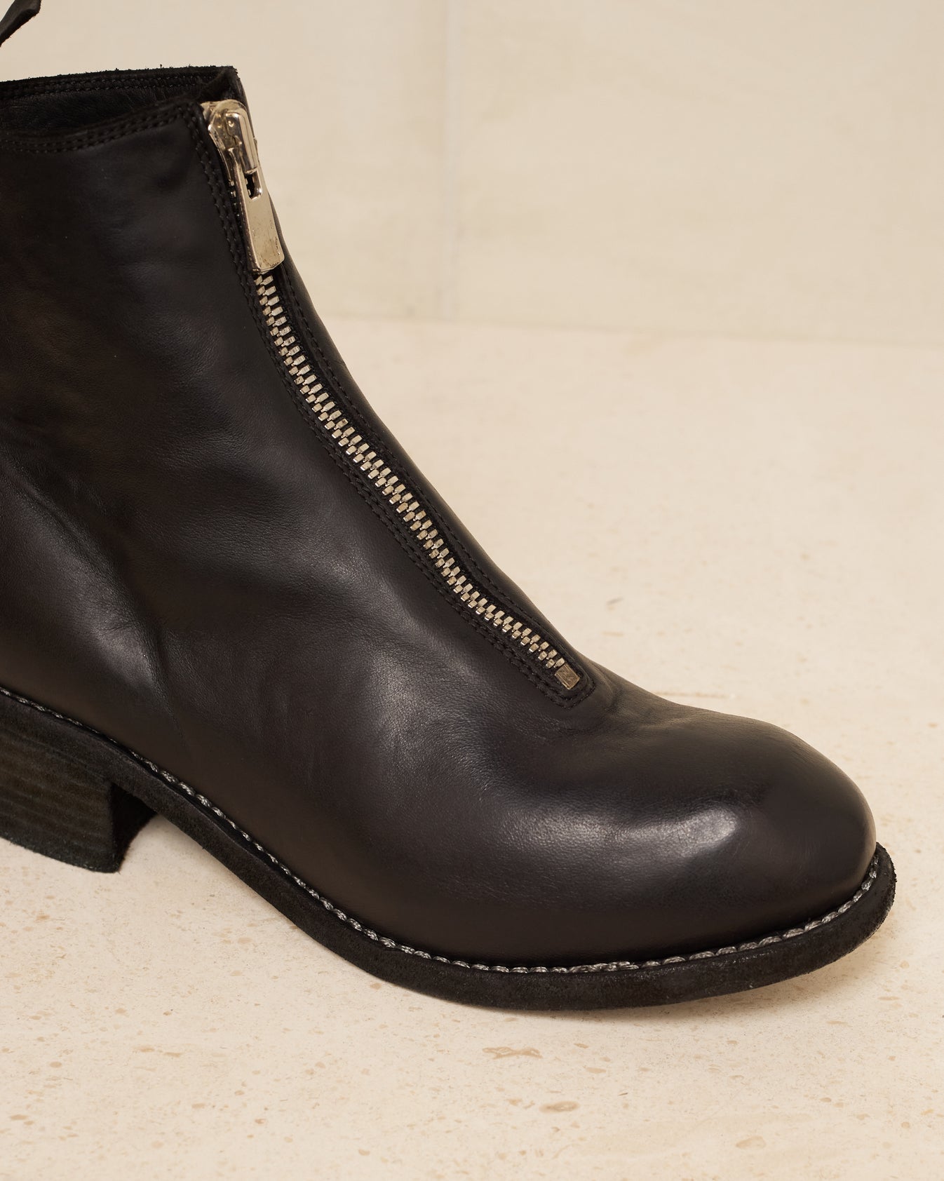 Guidi Black PL1 Front Zip Boots pl1blkt - DILETTANTE – Dilettante