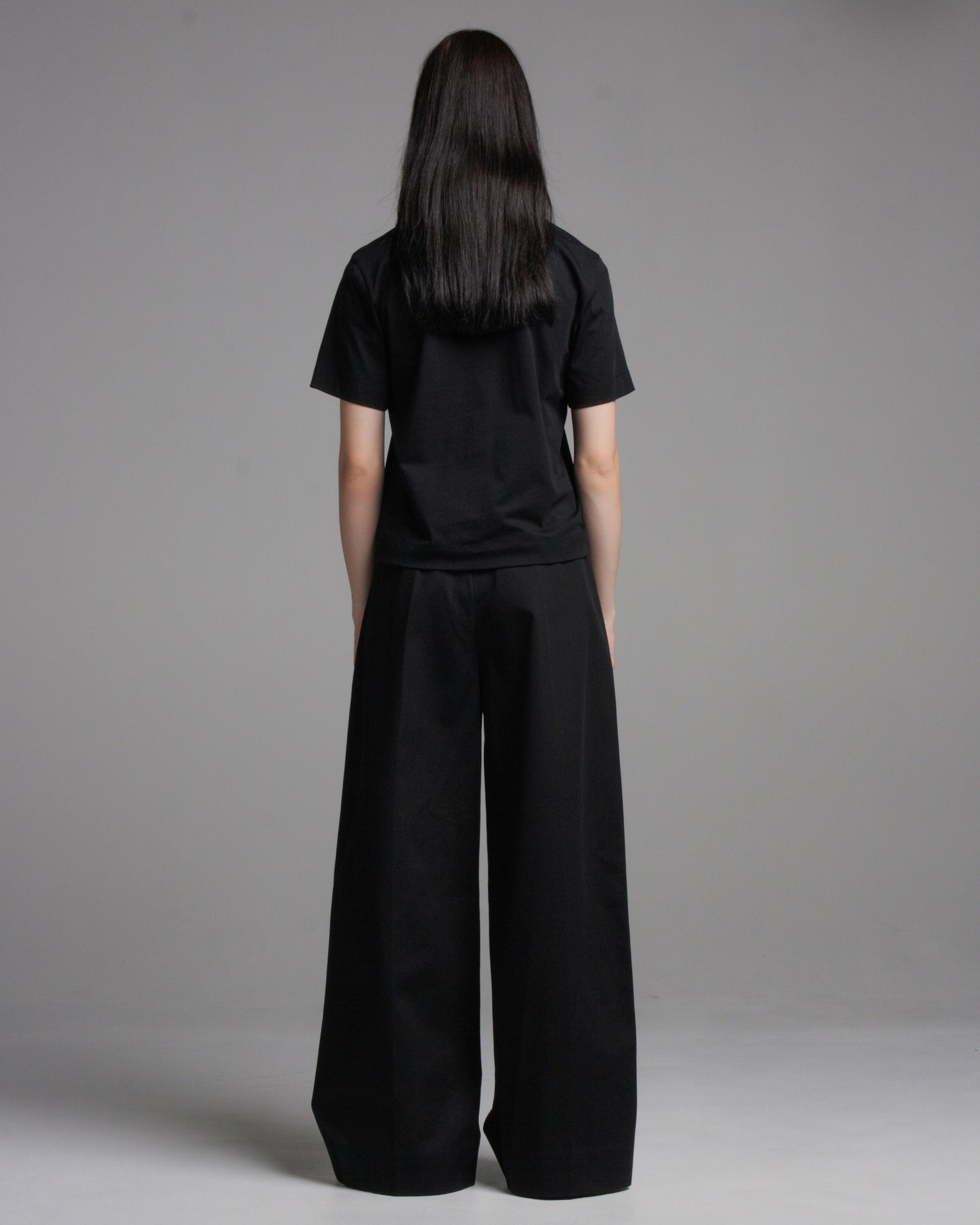 Pliza Wide Pleated Trousers – Dilettante